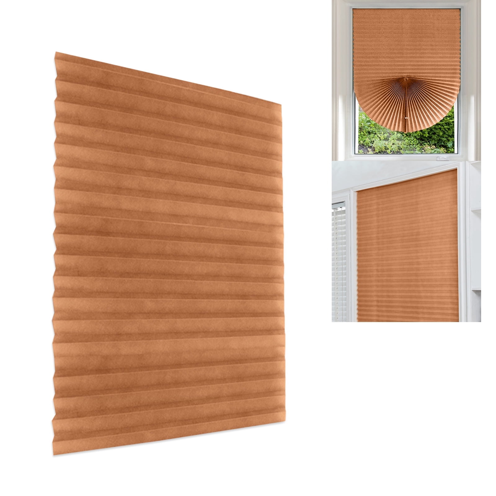 Brown Window Shades (24" x 60"), Paper Blinds, Temporary Blinds ...