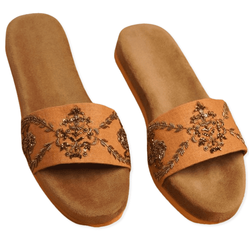Brown Women sliders (Slip-on) - Walmart.com