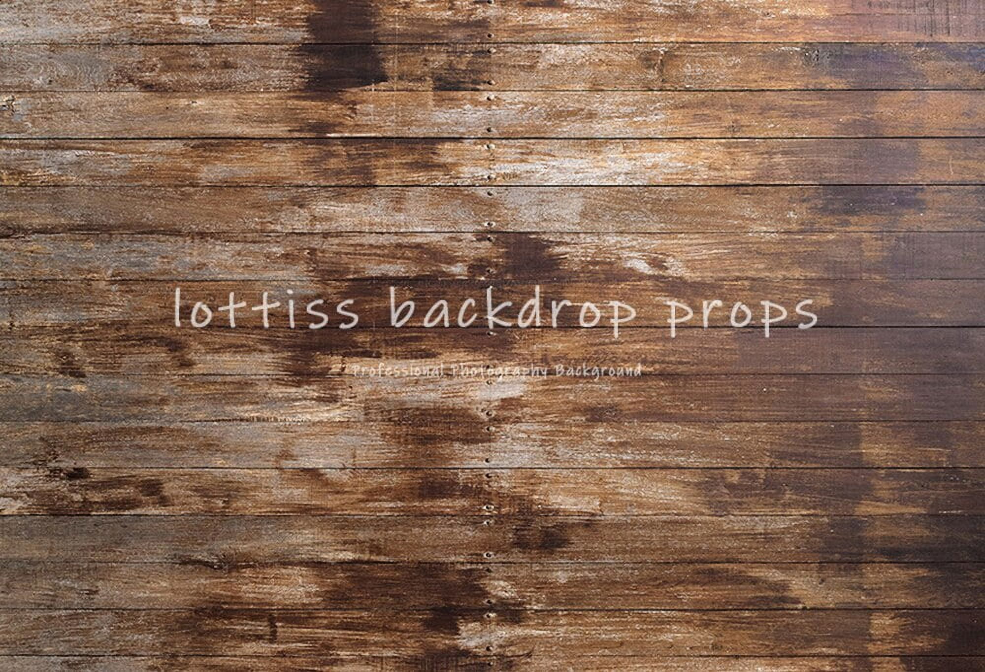 Brown Wood Floor Photography Background Dark Planks Props Adult Kids ...