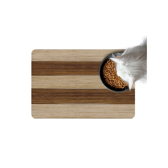 Brown Wood Grain Doormat Non Slip Diatomaceous Earth Door Mat Absorbent ...