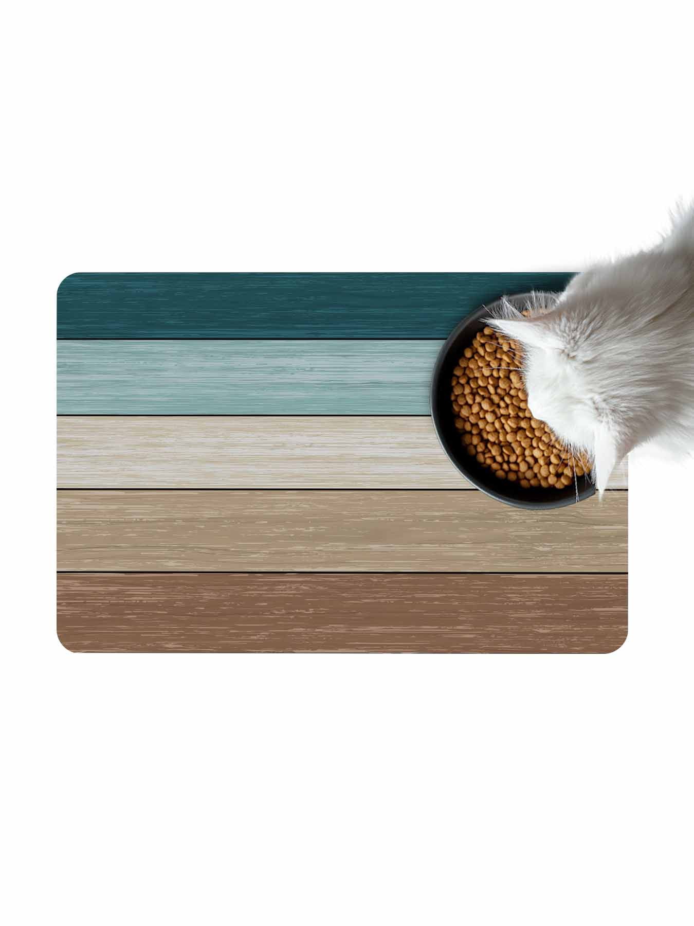 Brown Wood Grain Doormat Non Slip Diatomaceous Earth Door Mat Absorbent ...