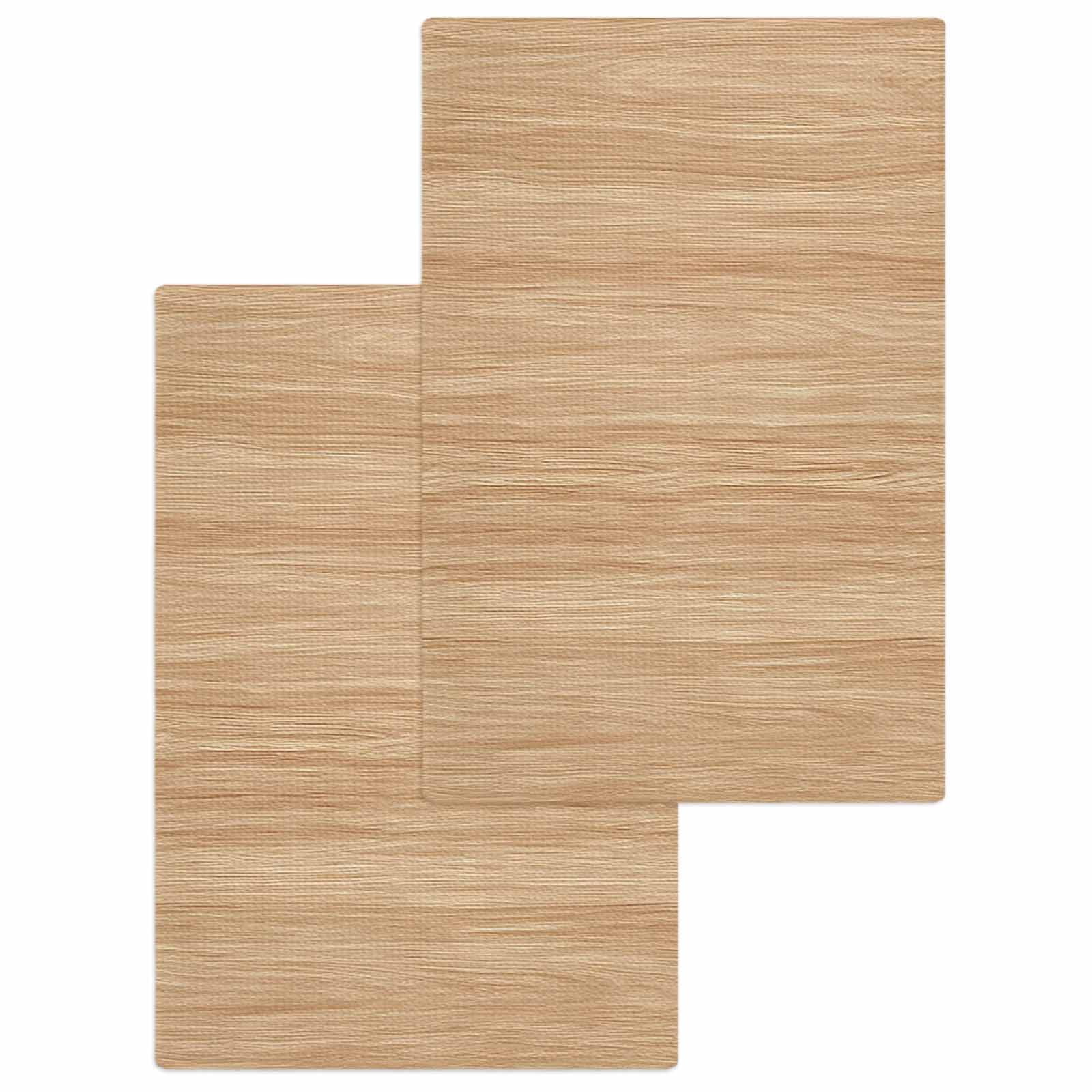 Brown Wood Grain Kitchen Dish Towels for Drying Dishes Set of 2, Retro ...
