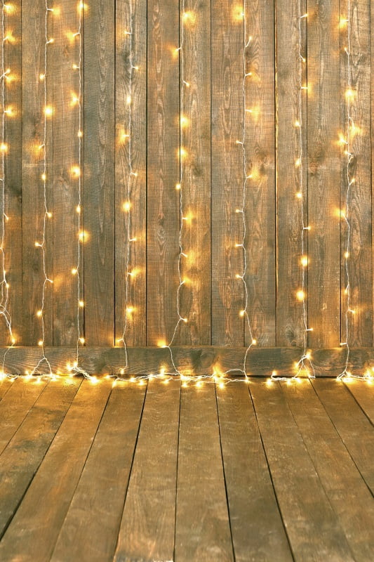 Brown Wooden Board Photocall Backdrop Wood Floor Lights Pets Kids Adult ...