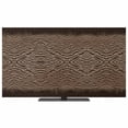 Brown Zebras Striped TV Dust Cover,Stretchable TV Screen Desktop ...