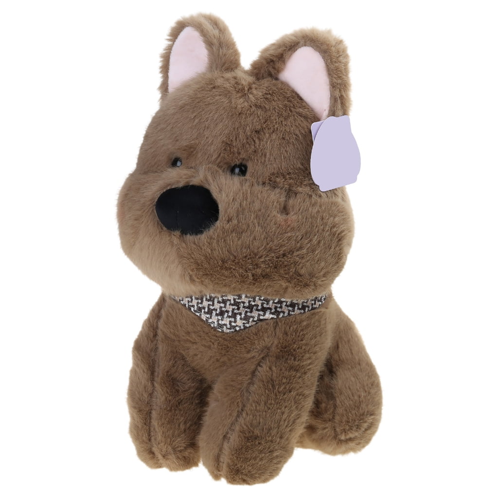 Brown and White Westie Highland Dog Plushie Ornament for Hugging and ...