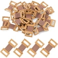 Brown elastic bandage clips (50 pieces), durable and replaceable wrap ...
