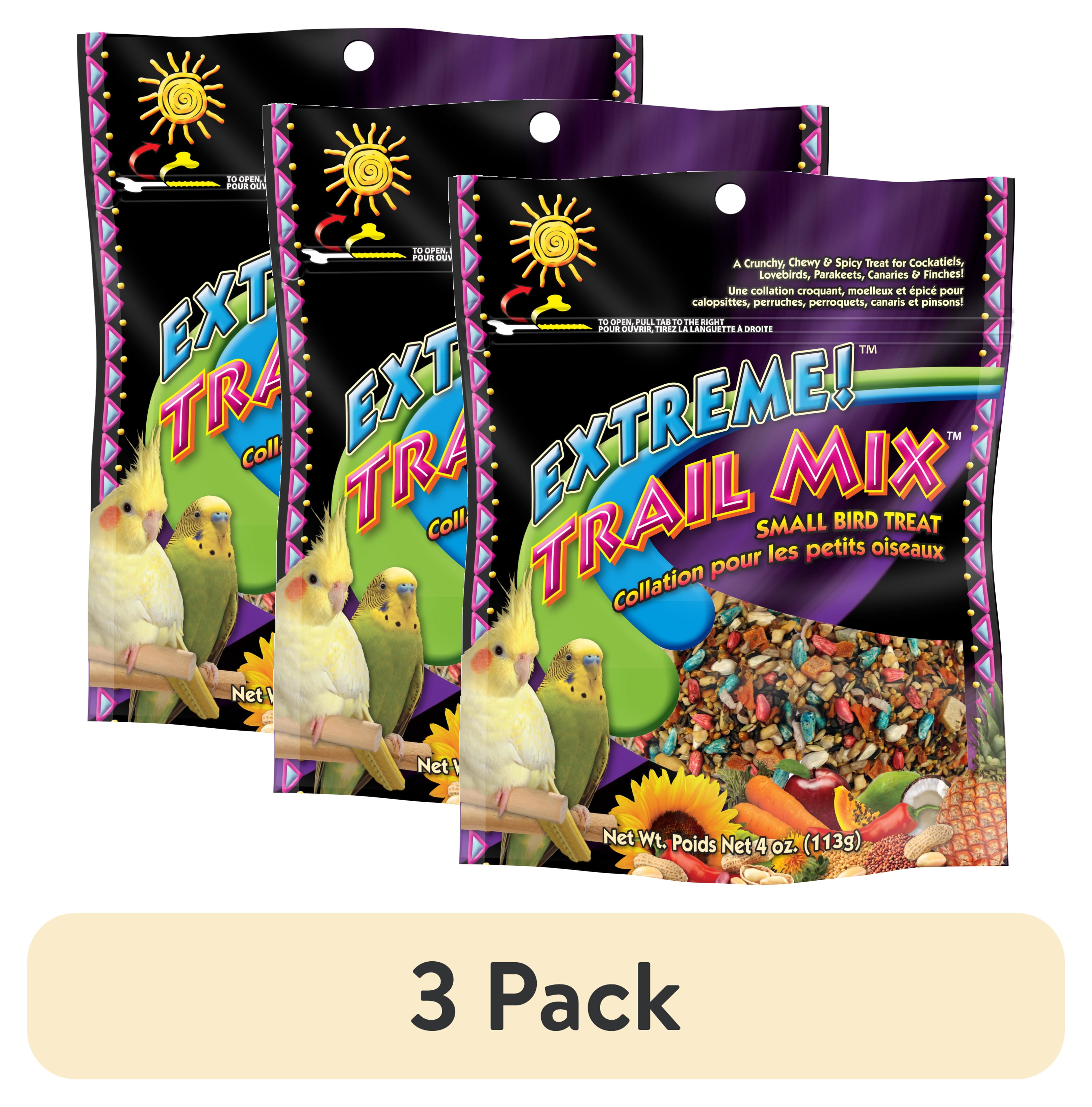 (3 pack) Brown's Extreme! Trail Mix Small Bird Treat, 4 oz. - Walmart.com