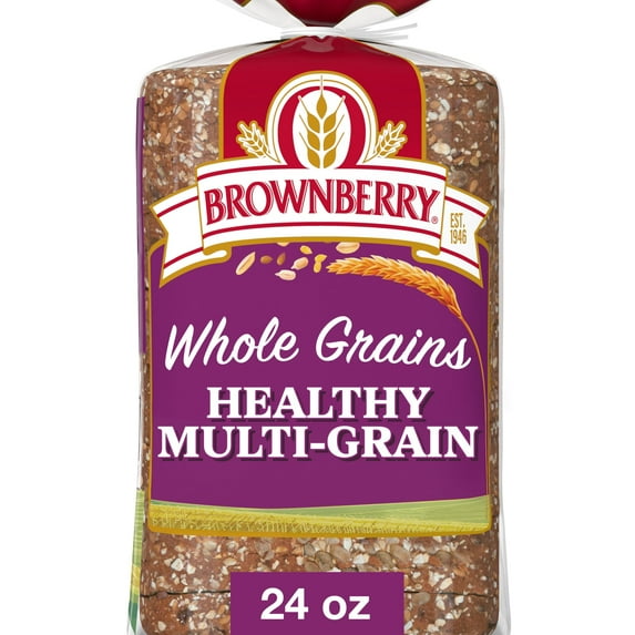 Brownberry Multi-Grain Bread, 24 oz, Multigrain Bread, Bag - Walmart.com