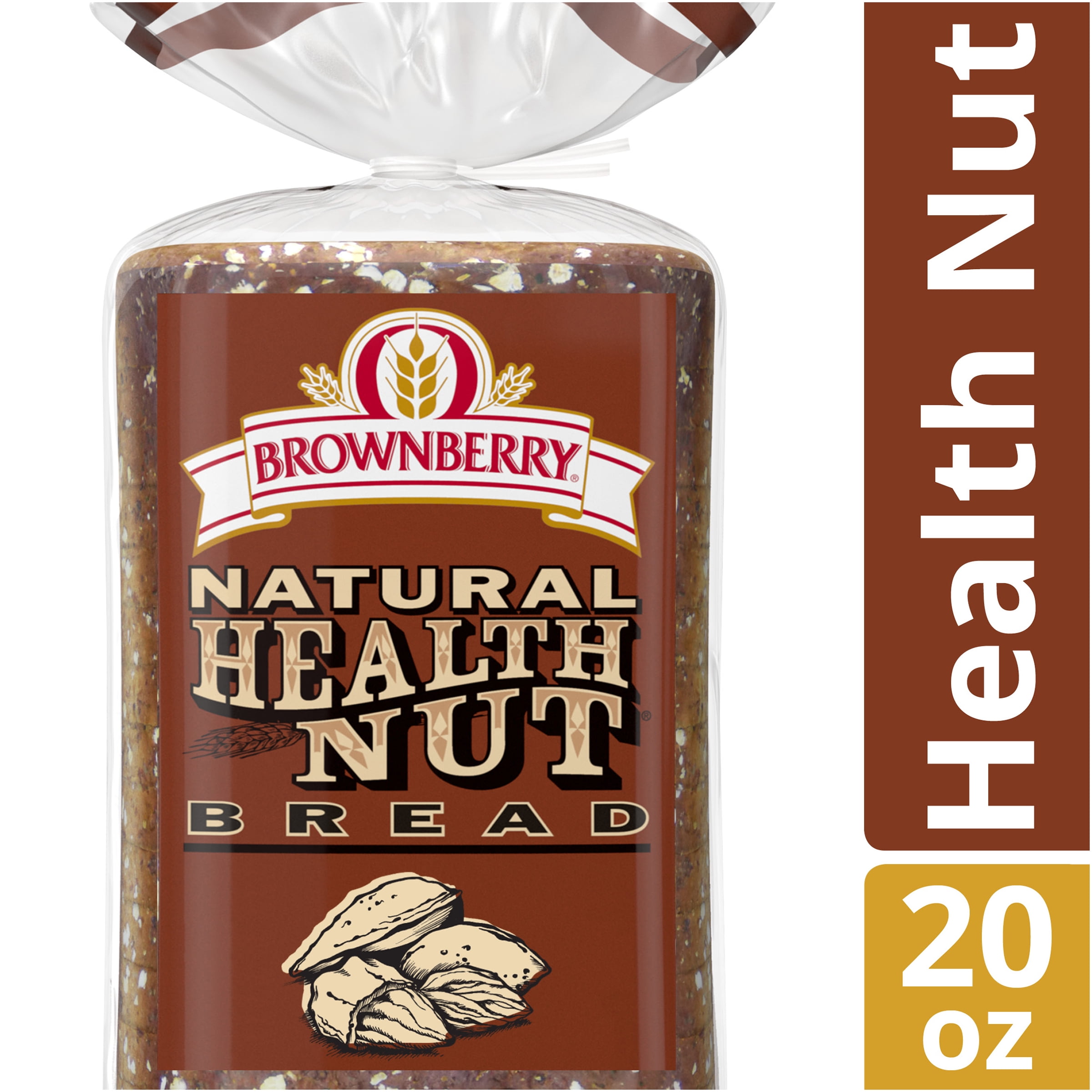Brownberry Natural Health Nut Bread, 20 oz - Walmart.com