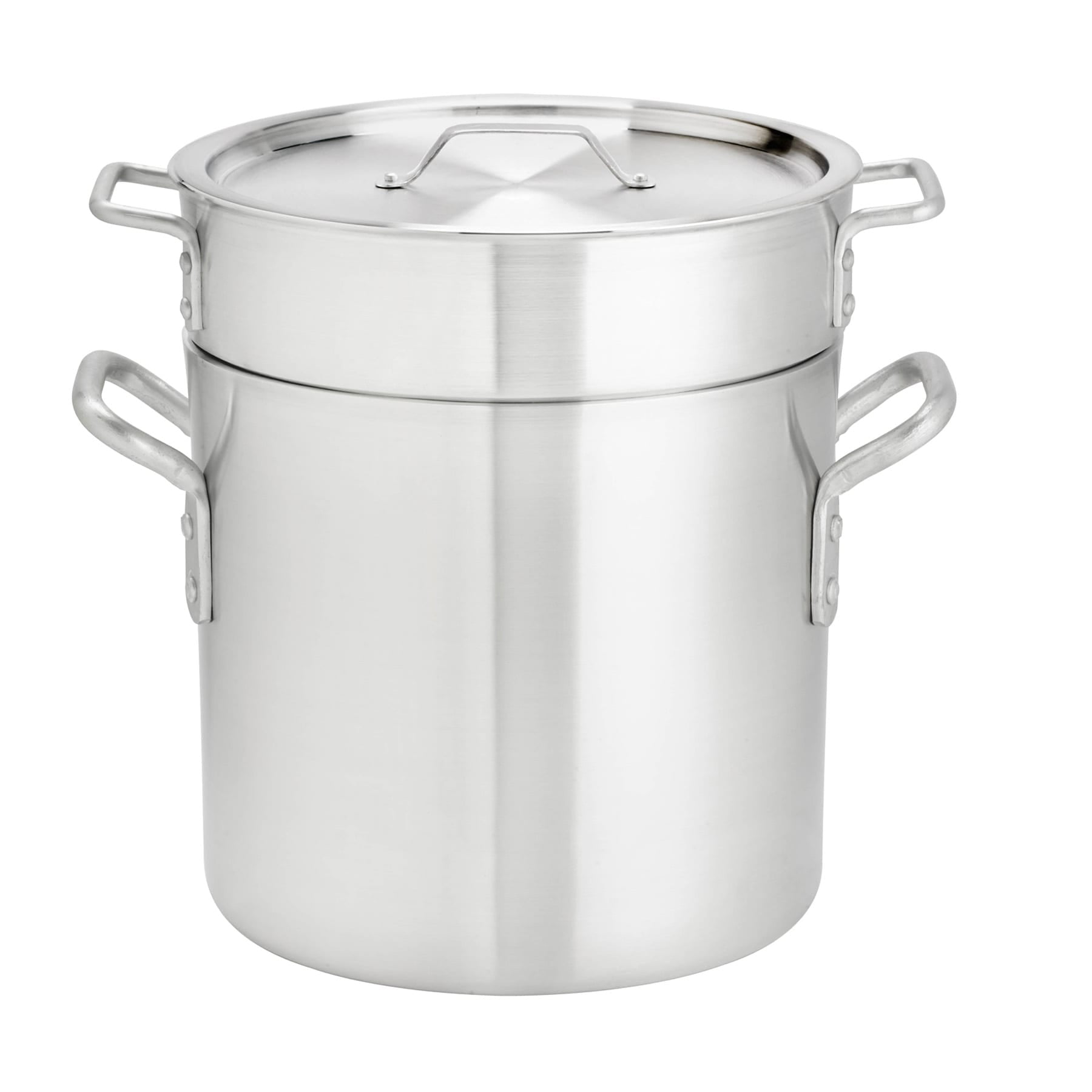Browne Foodservice 5813216 Thermalloy Aluminum 16 Qt Double Boiler Pot ...