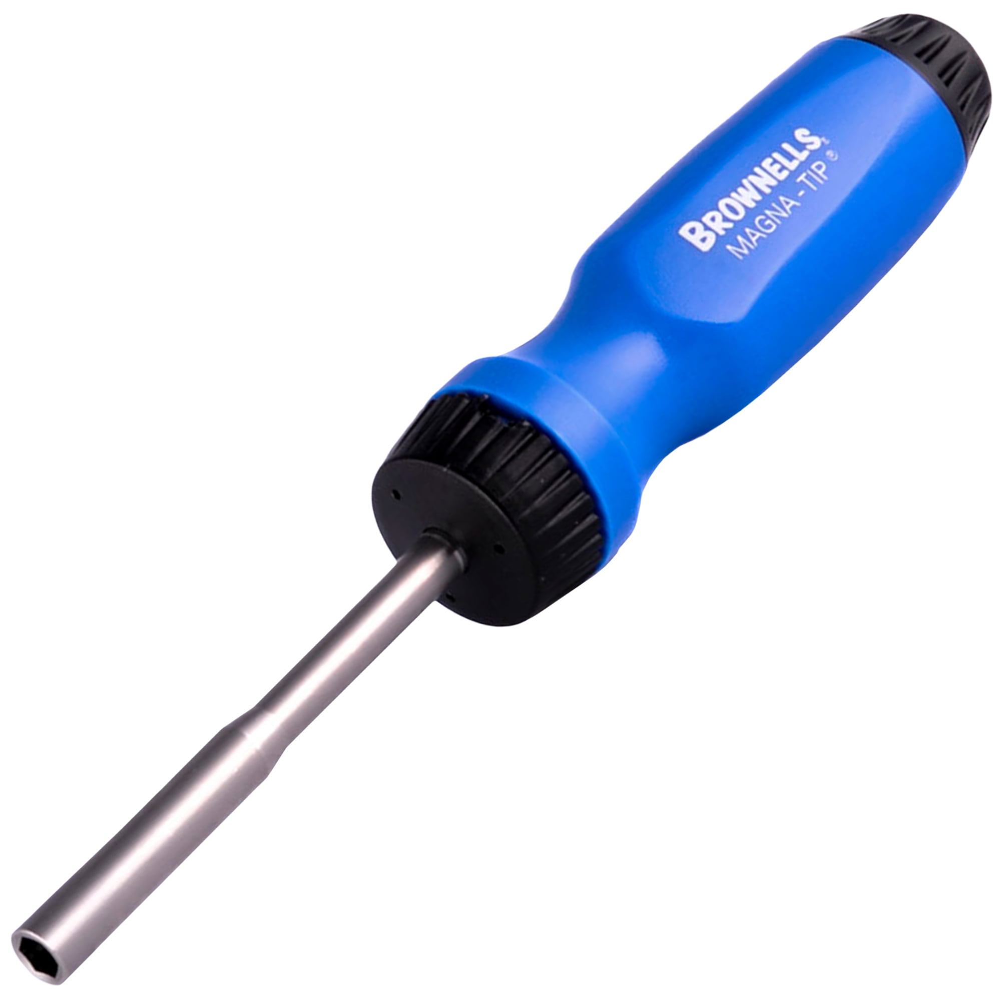 Brownells Magna-Tip Ratcheting Gunsmith Screwdriver Blue - Walmart.com