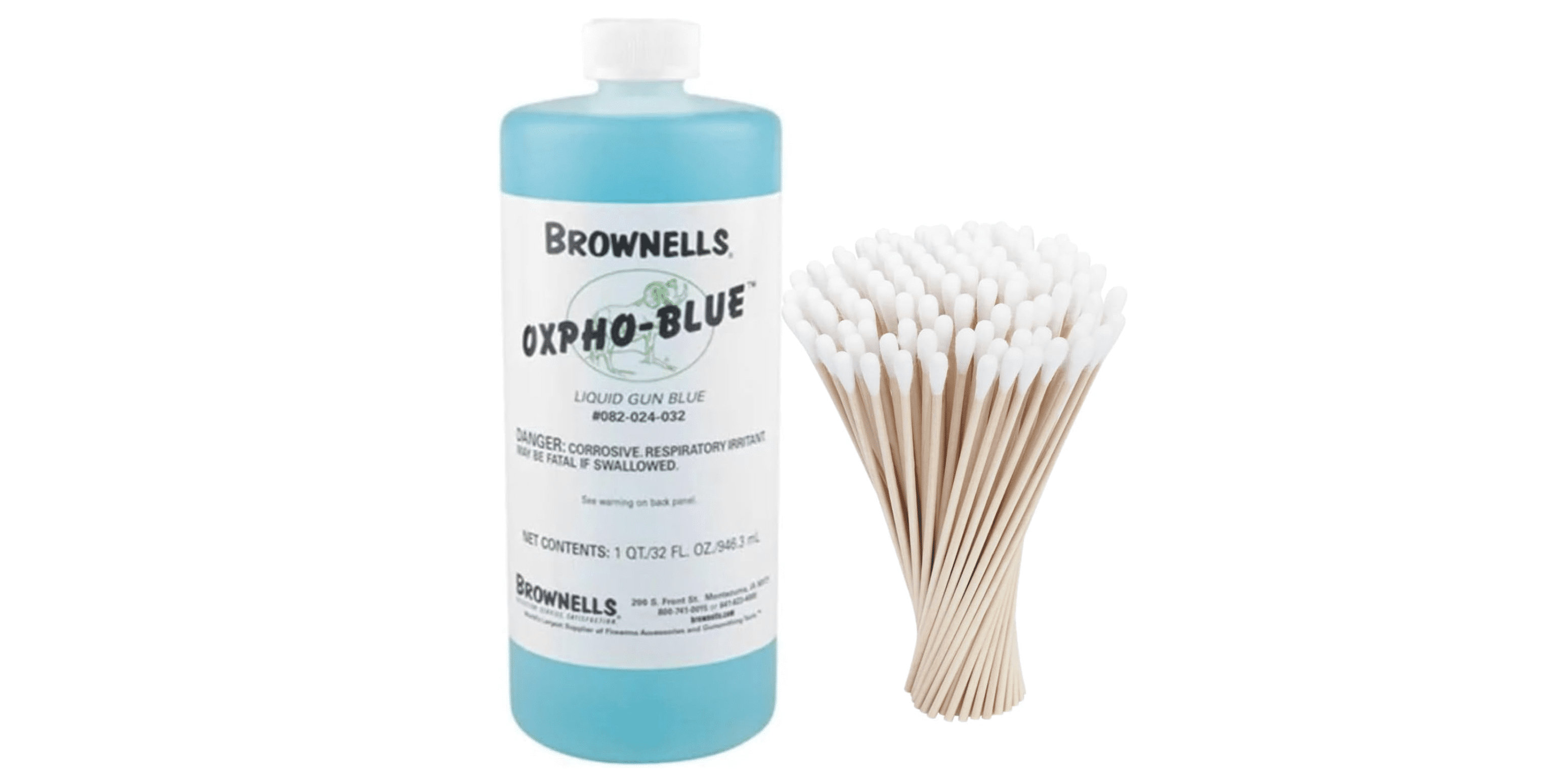 Brownels Oxpho-Blue Liquid Gun Blue, New Version Cold Bluing Solution ...