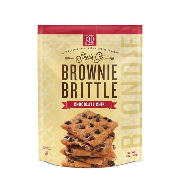 Brownie Brittle 5 oz Blondie Chocolate Chip - Pack of 12 - Walmart.com