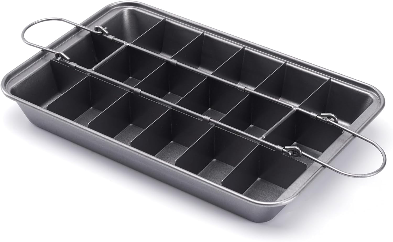 Brownie Pan Non- with Dividers, Brownie , Brownie Trays,18 Pre-slice ...