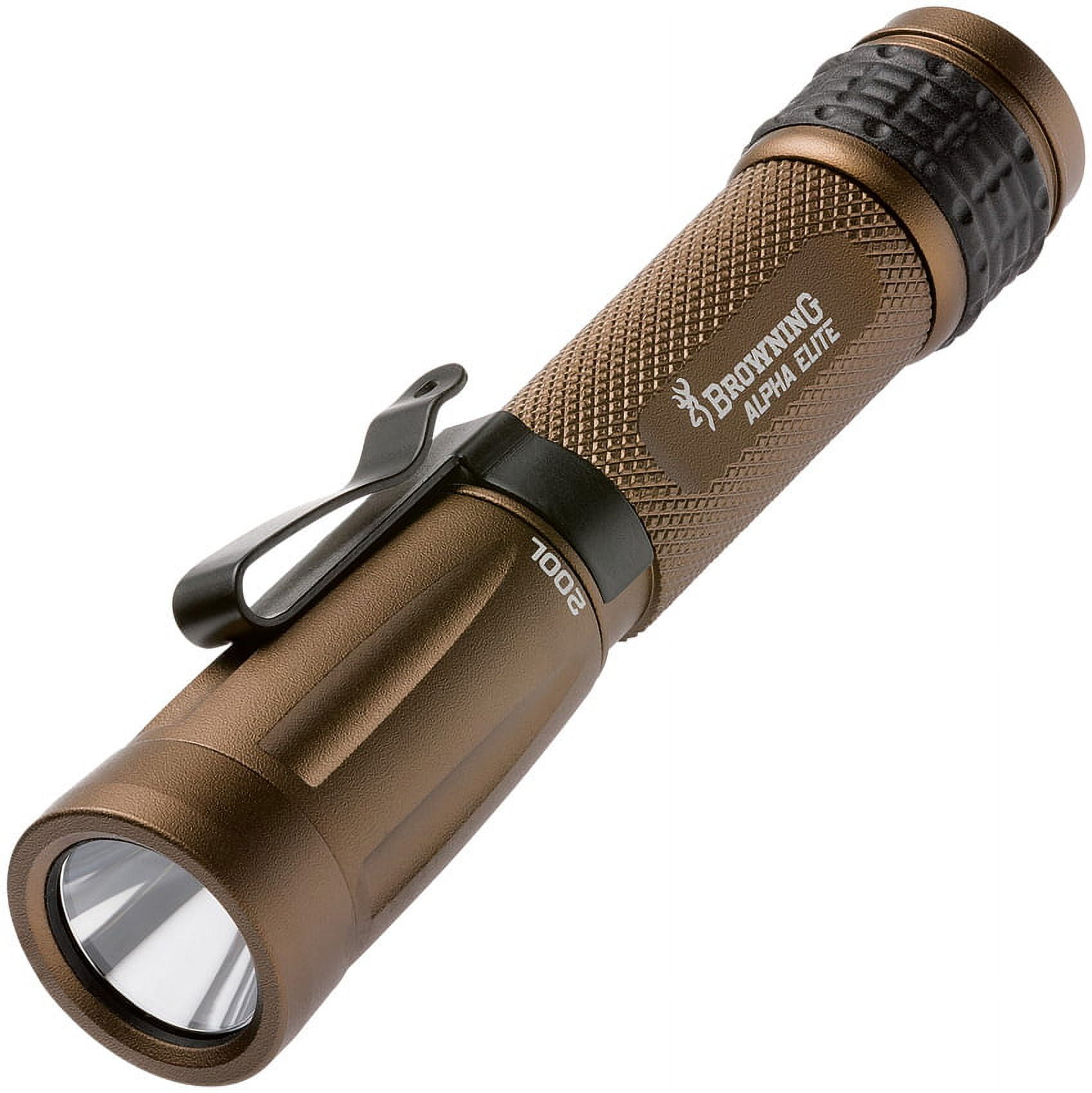 Browning Alpha Elite Aa Flash - Light 200 Lumens 1aa W/blt Clp ...