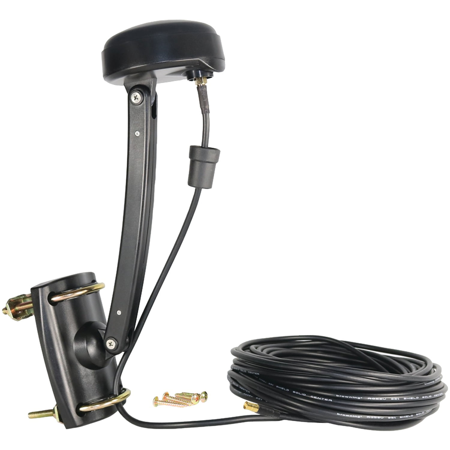 Browning Br-h-50 Siriusxm Outdoor Home Antenna With Built-in Amp & 50ft ...