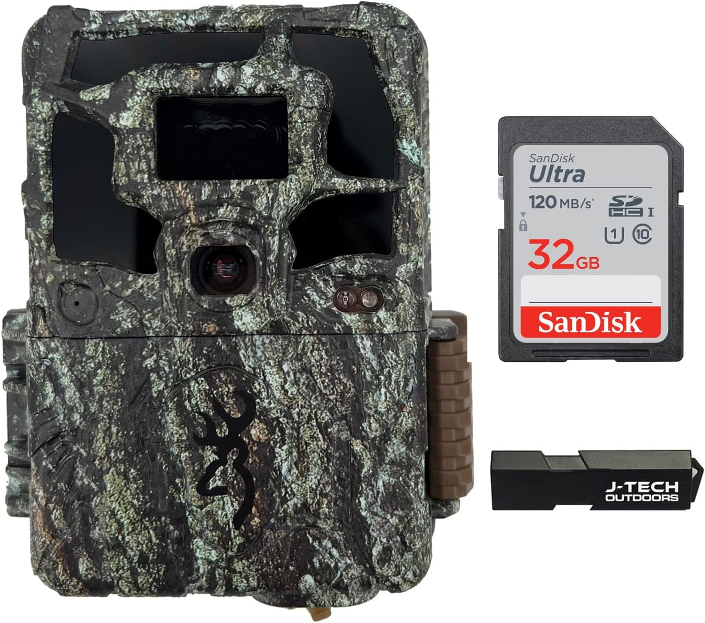 Browning Dark Ops Pro X 1080 Trail Game Camera Bundle Includes 32GB ...
