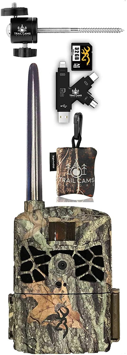 Browning Defender 4G LTE Cellular Camera with SD Card, Card Reader ...