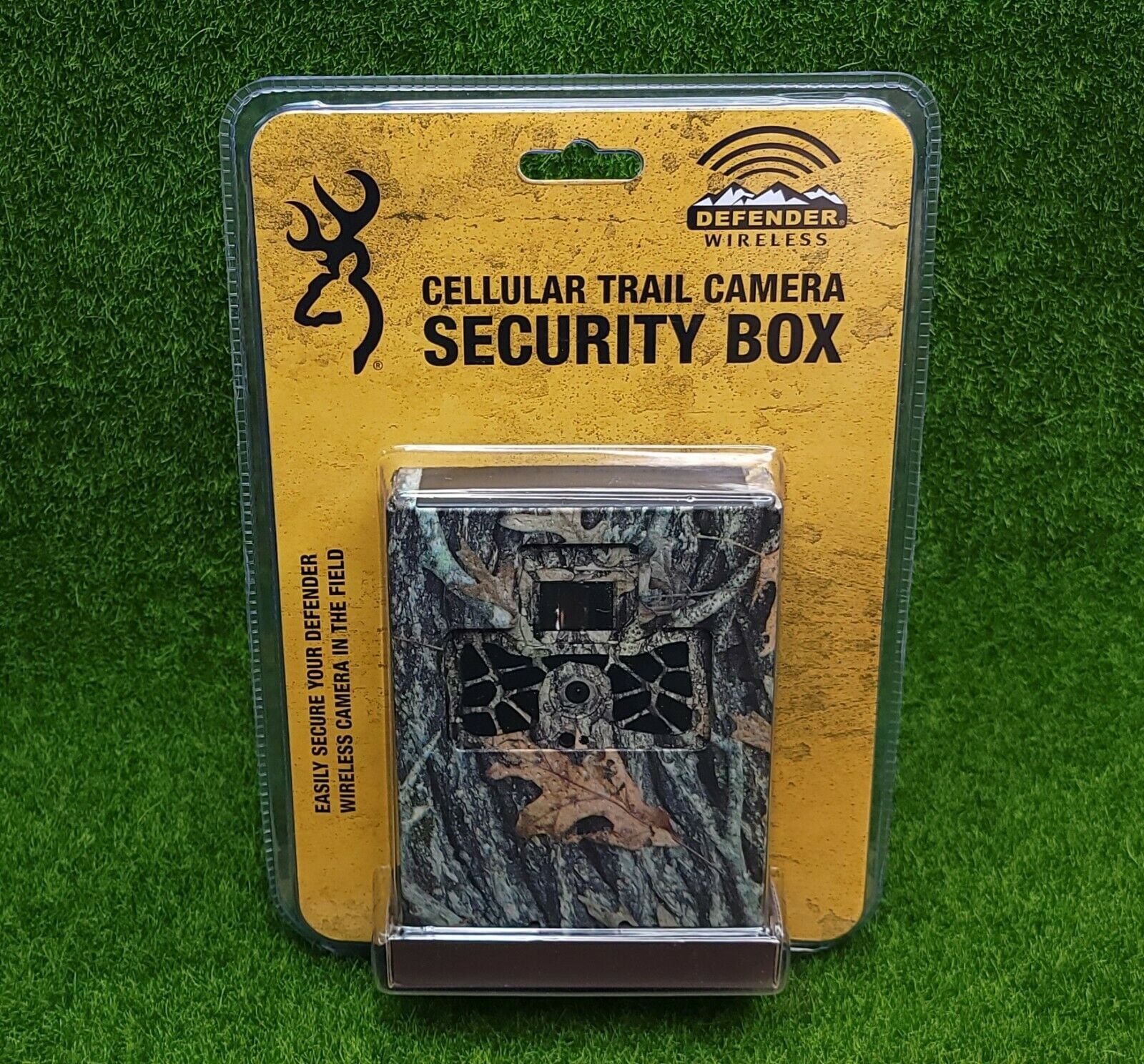 Browning Defender Wireless Trail Camera Steel Security Lock Box Camo ...