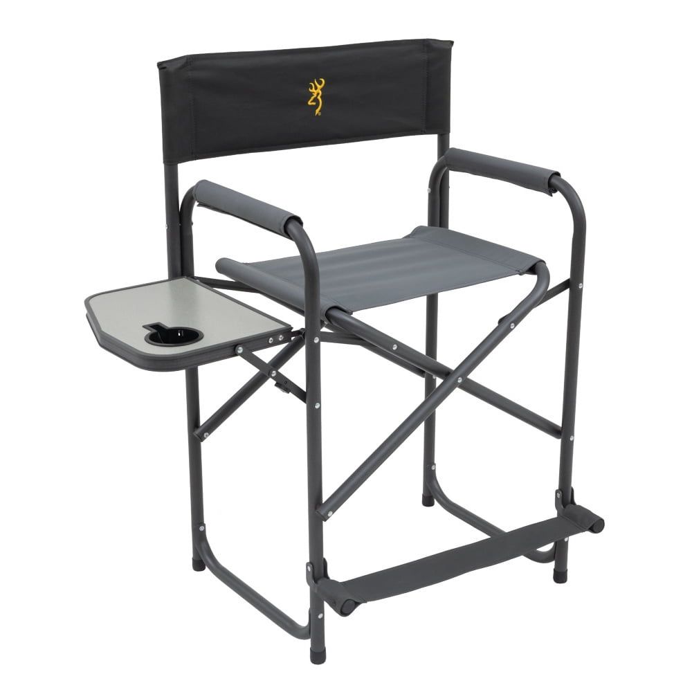 Browning Camping Directors XT Plus Chair, Charcoal/Gray - Walmart.com