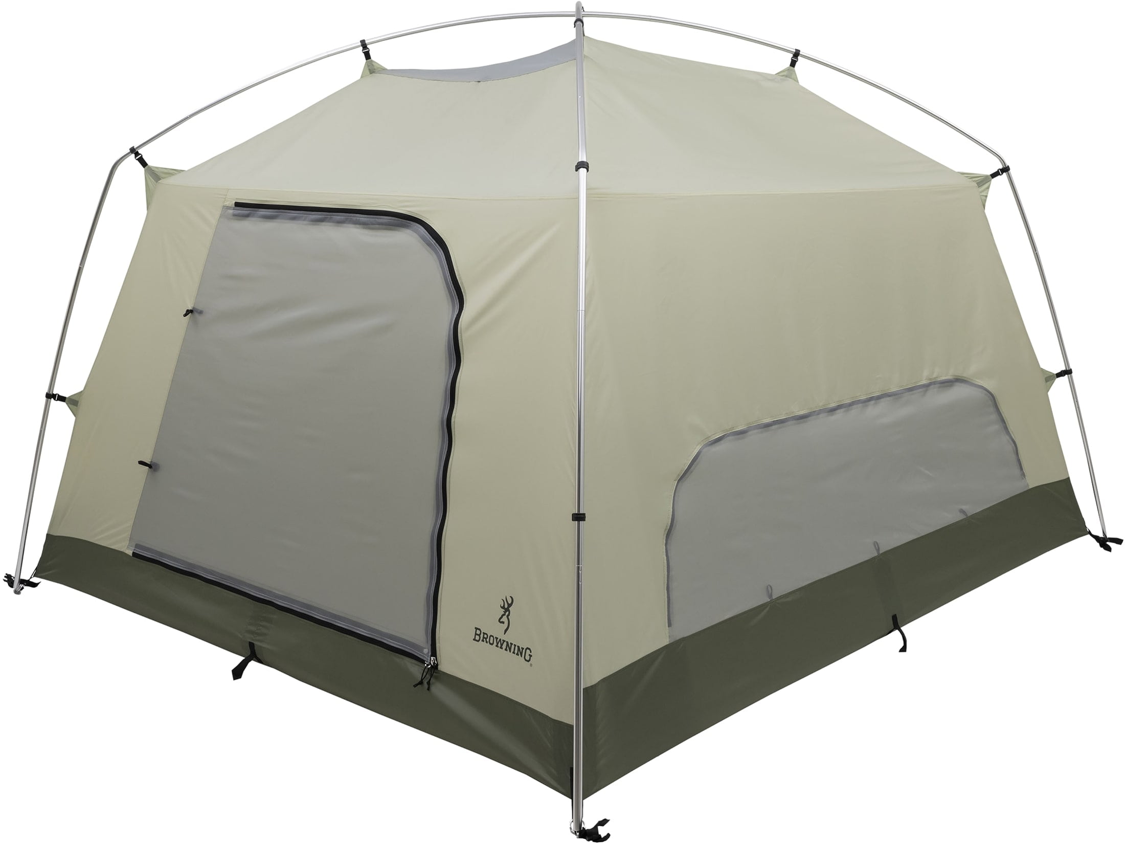 Browning Glacier 4 Person Camping Tent Olive - Walmart.com