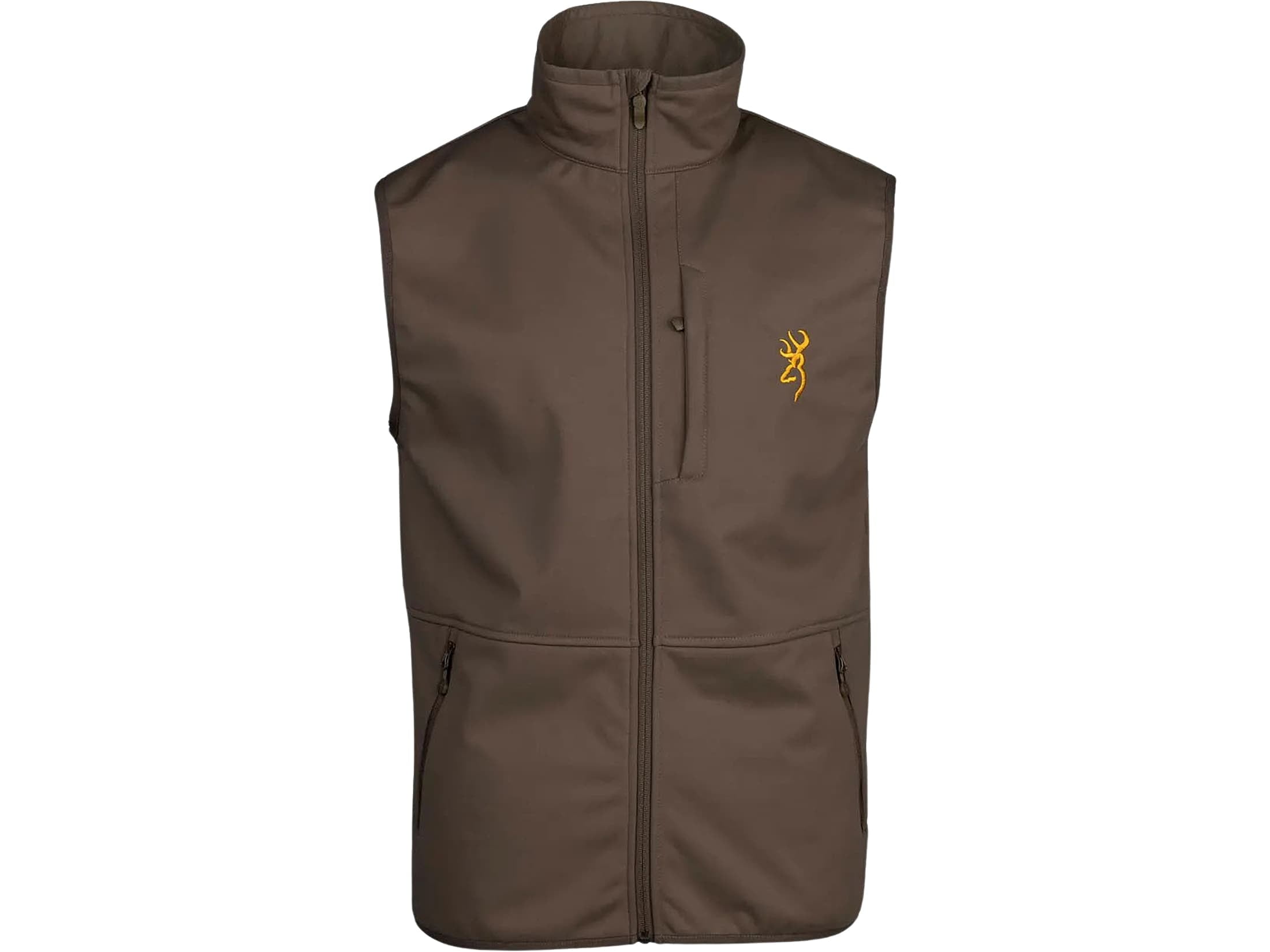 Browning Men's Soft Shell Vest Major Brown 2XL - Walmart.com