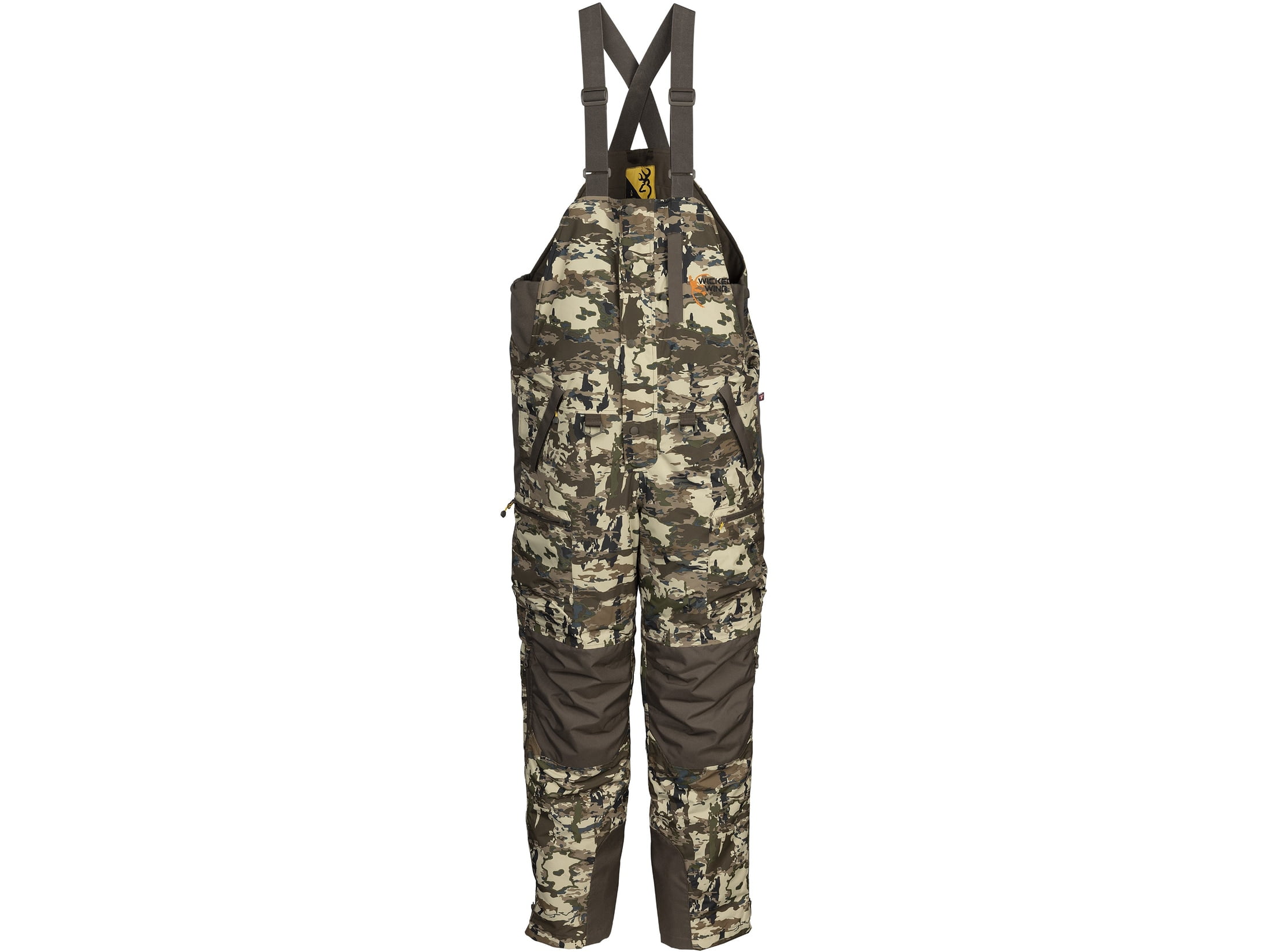Browning Men's Wicked Wing Insulated Bibs AURIC Medium - Walmart.com