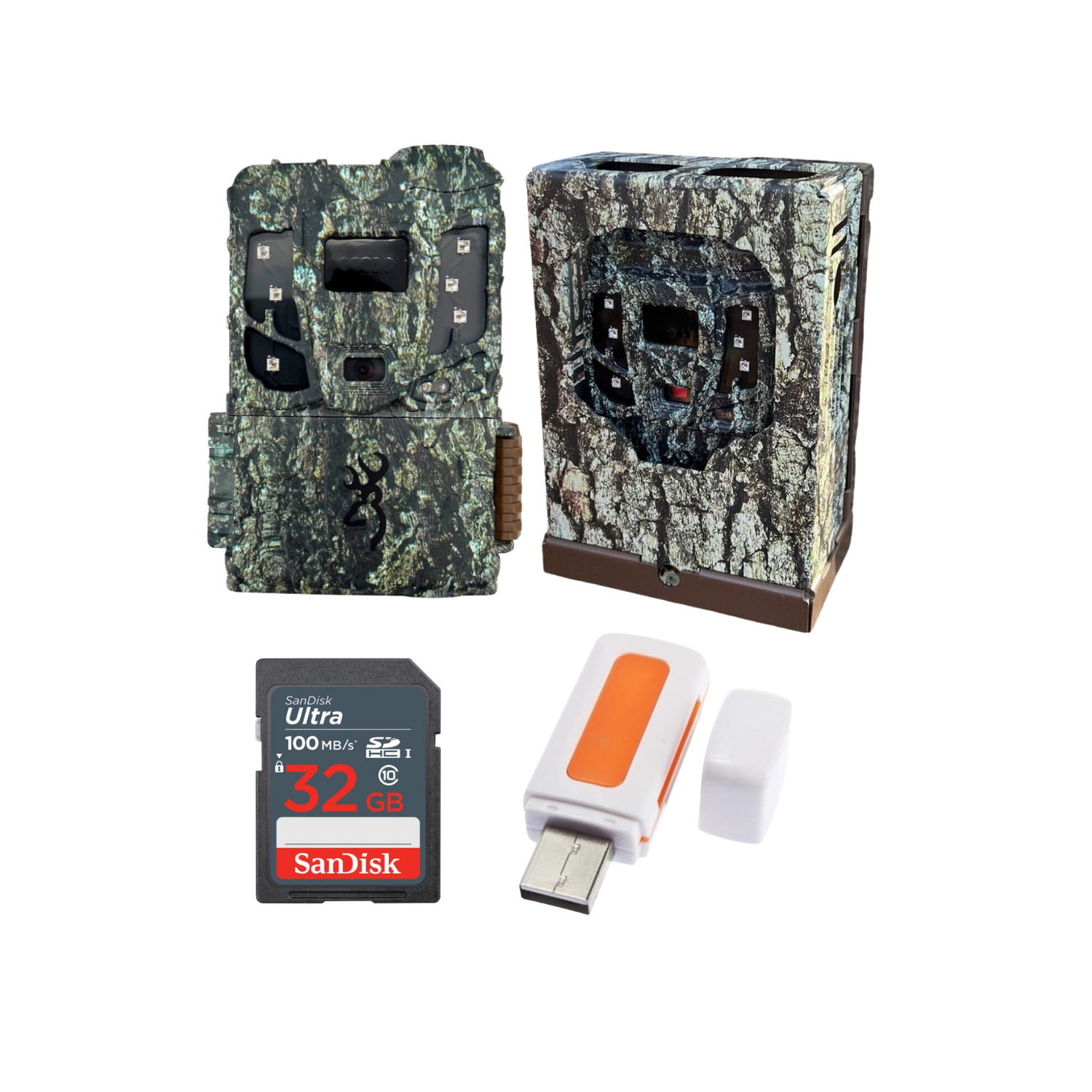 Browning Pro Scout Max Extreme Trail Camera w/ Security Box and 32 GM ...