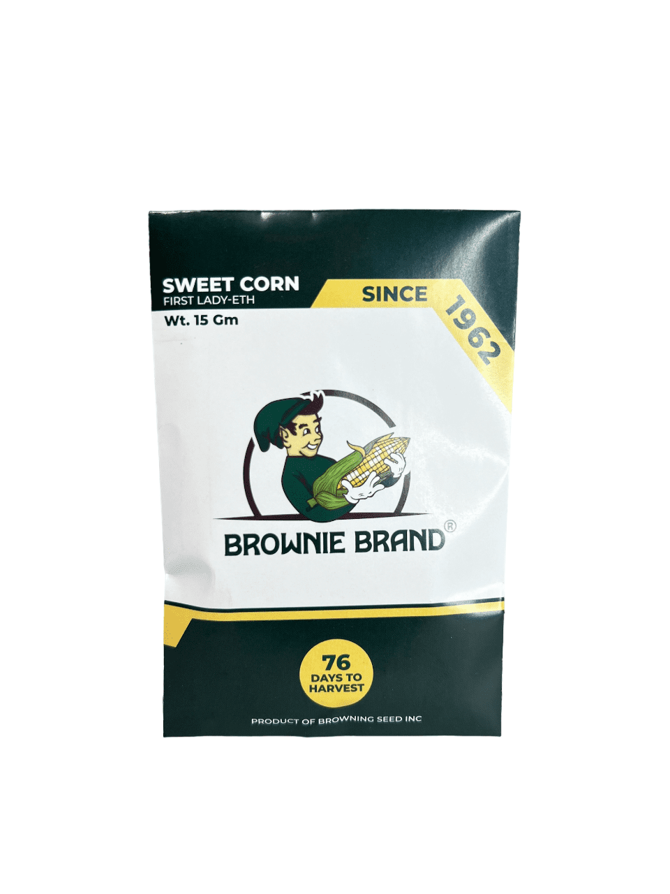 Browning Seed Sweet Corn First Lady, 15gm Packet - Walmart.com