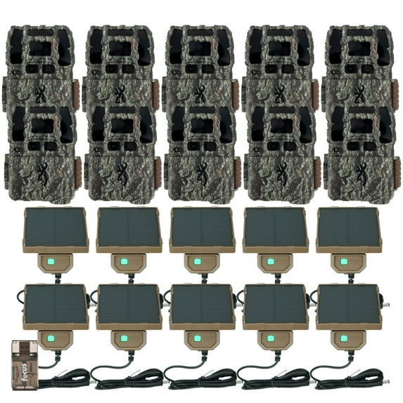 Browning Trail Camera Dark Ops Pro DCL NANO (10 Pack) Bundle with ...