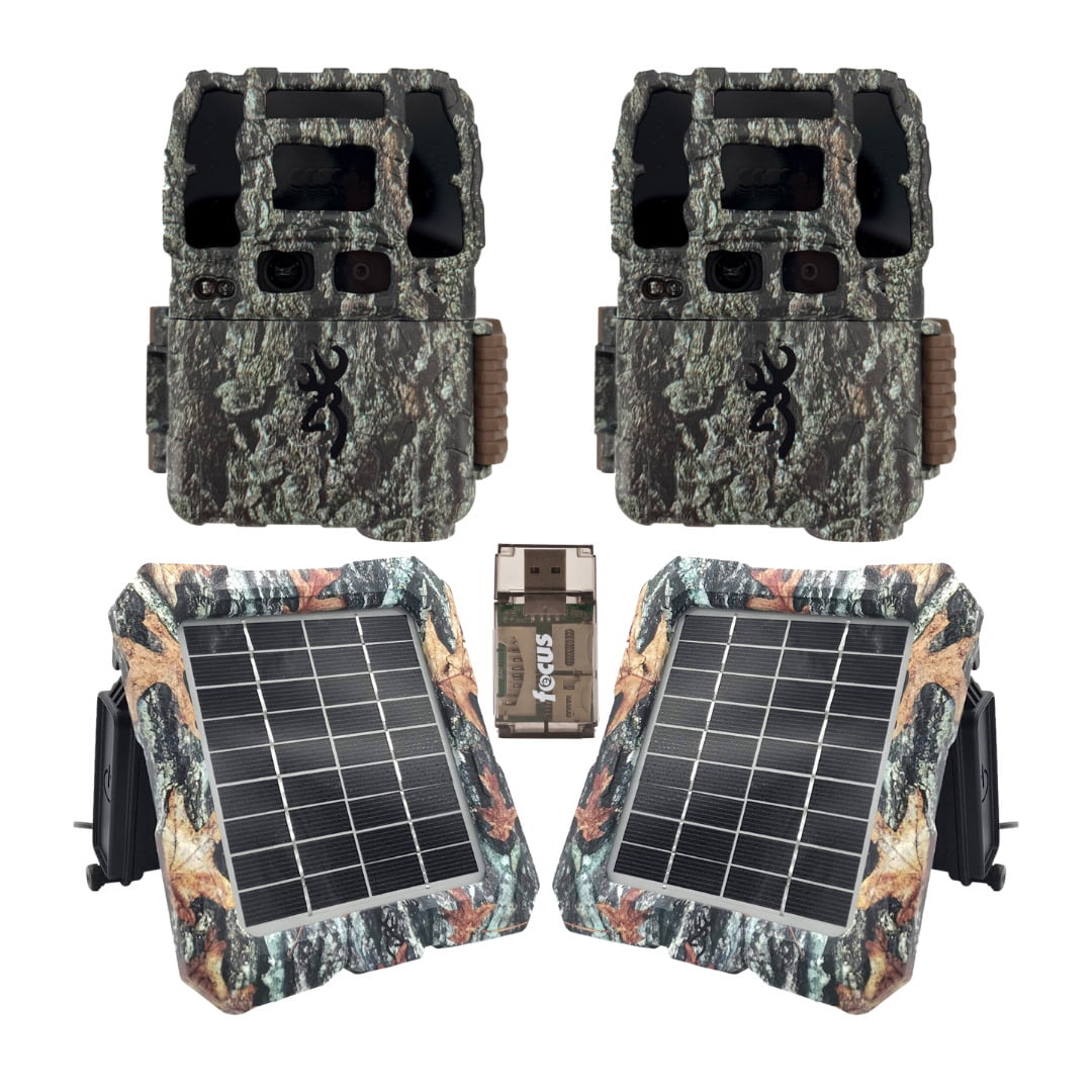 Browning Trail Camera-Dark Ops Pro DCL NANO Bundle with Solar Power (2 ...