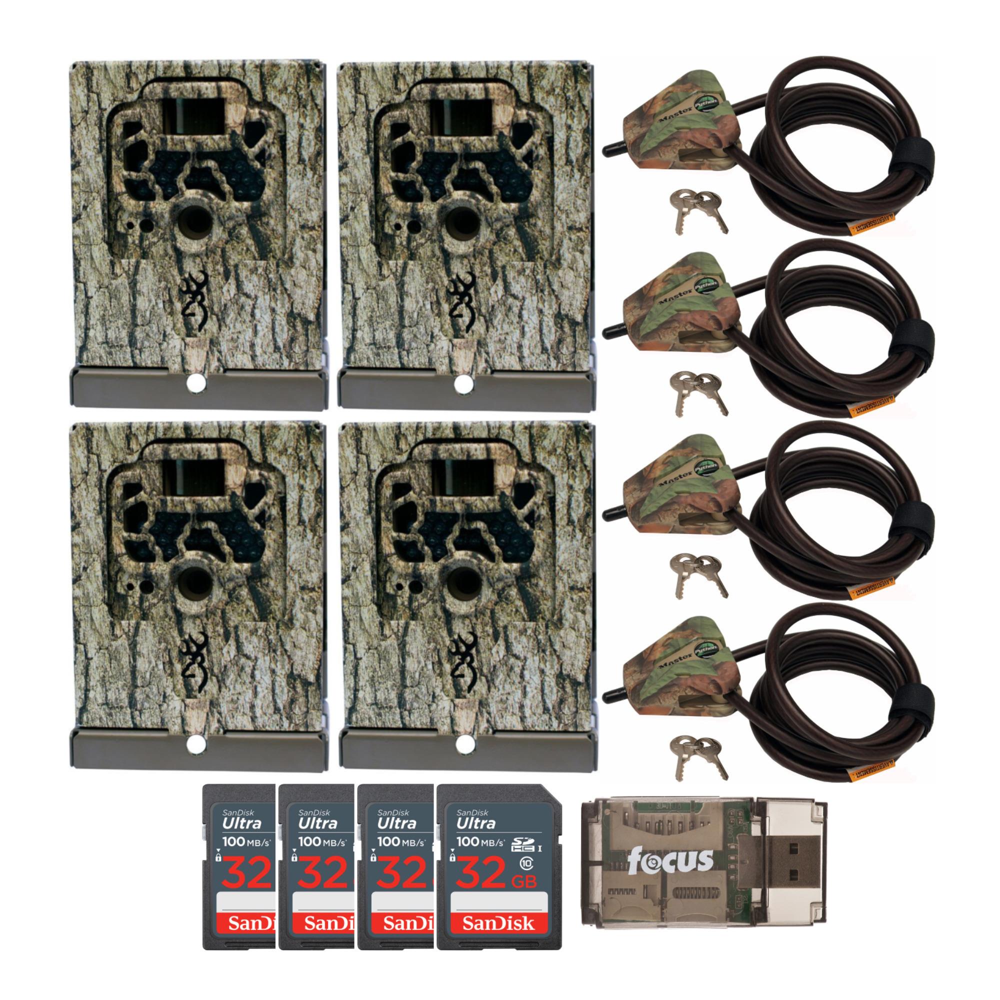 Browning Trail Cameras External AA Battery Micro Power Pack, Camouflage ...