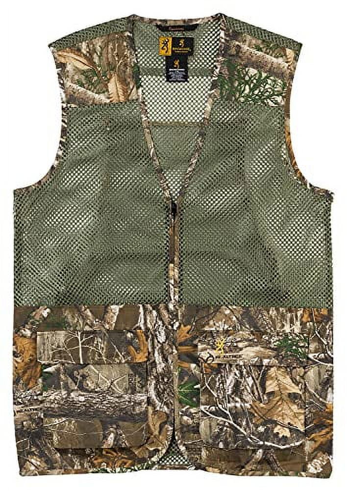Browning Upland Dove Lightweight Breathable Camo, Outerwear Vests, Size ...
