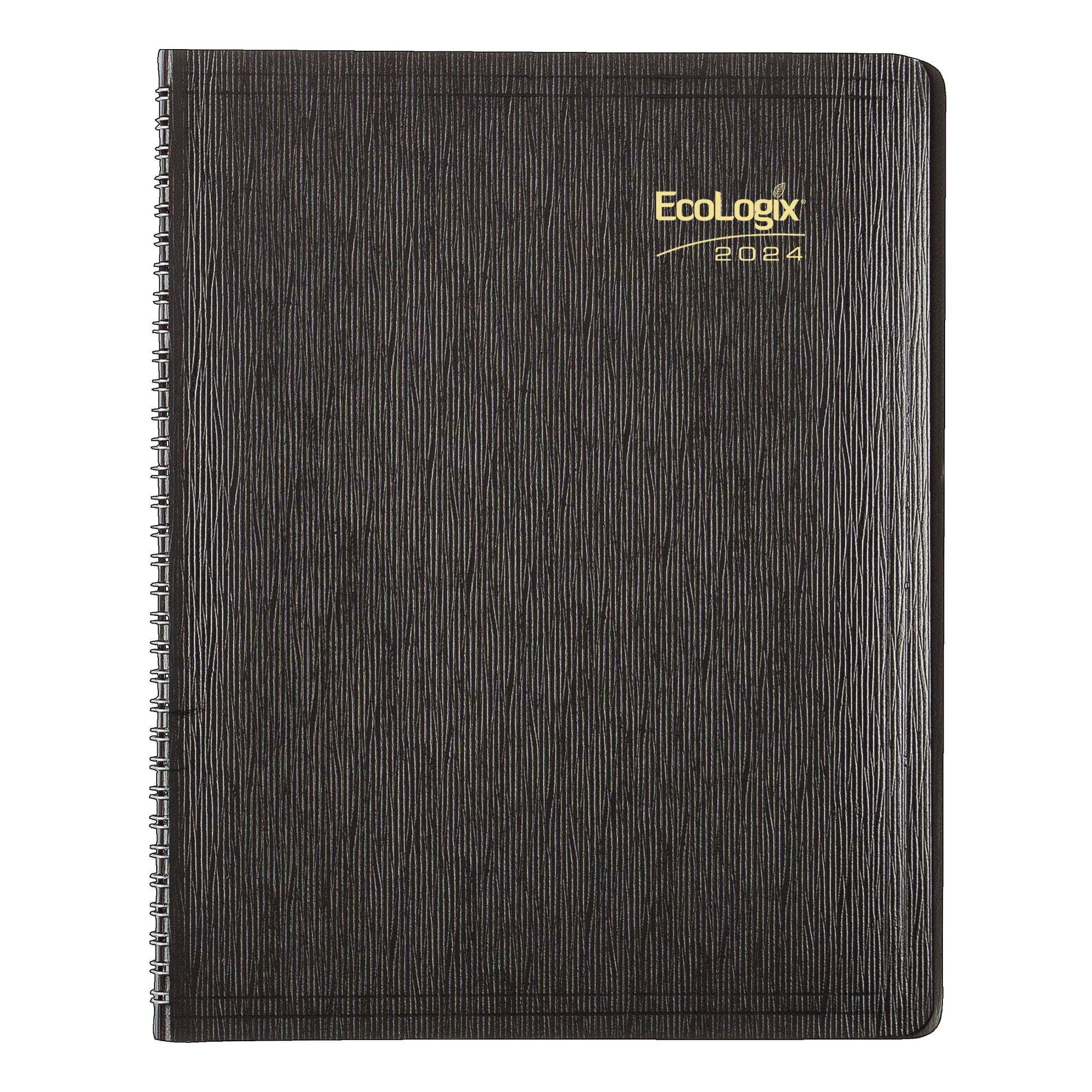 Brownline EcoLogix Monthly Planner 2023 with Twin Wire Binding, 11-inch ...