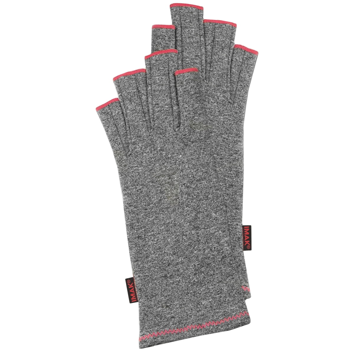 Brownmed IMAK Arthritis Pain Relief Compression Gloves - Large - Gray ...
