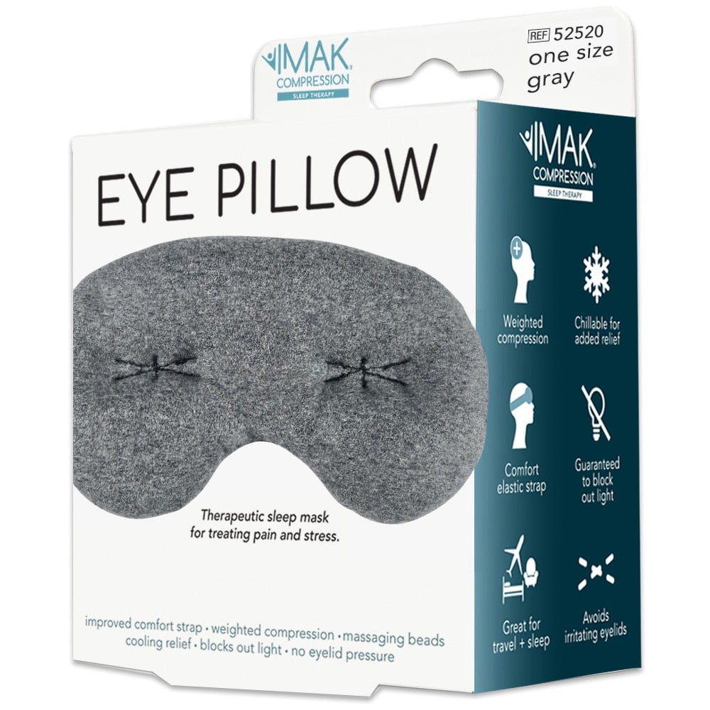 Brownmed IMAK Eye Pillow - Sleep Mask with ErgoBeads for Pain Relief ...