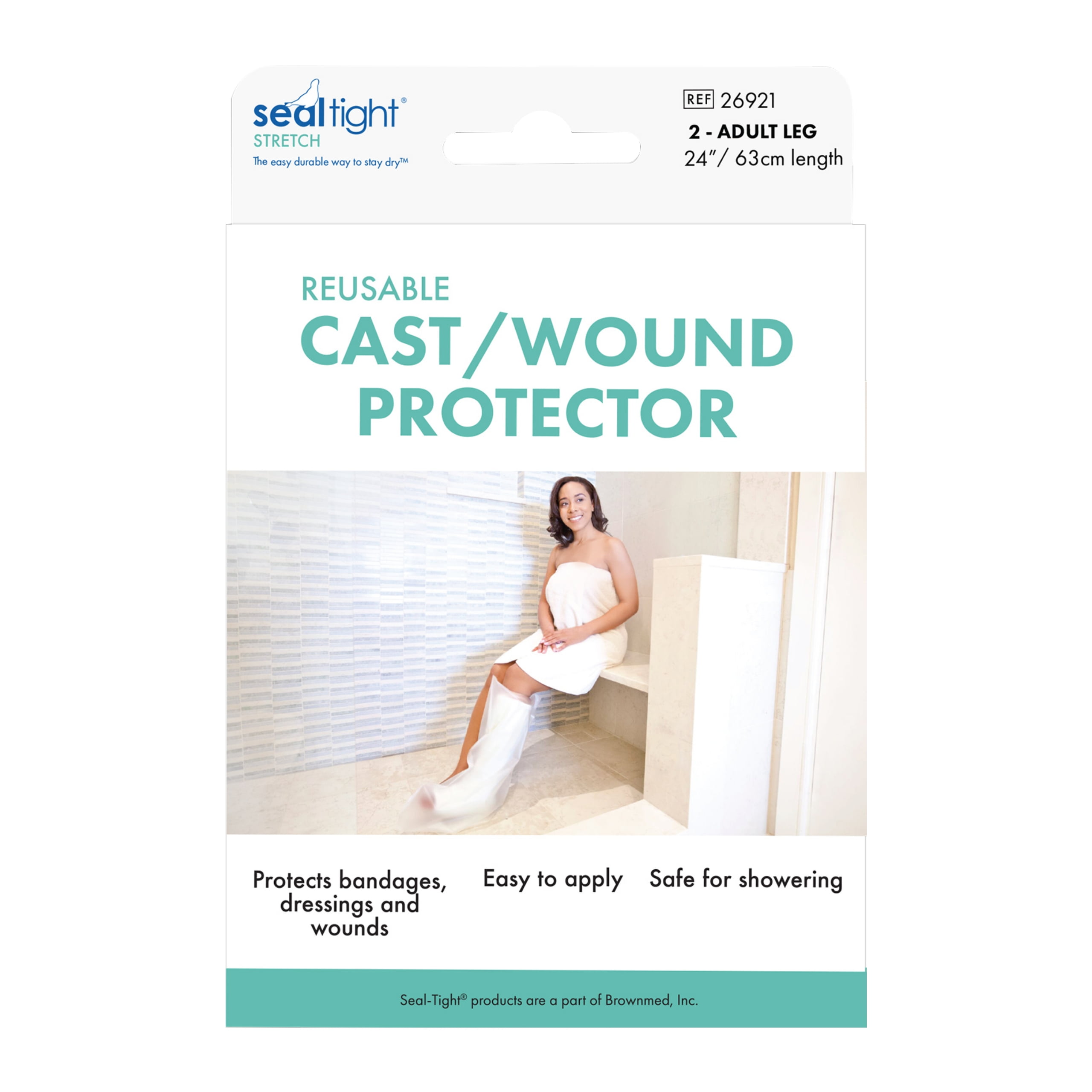 Brownmed IMAK - Seal-Tight Stretch Reusable Leg Cast and Bandage ...