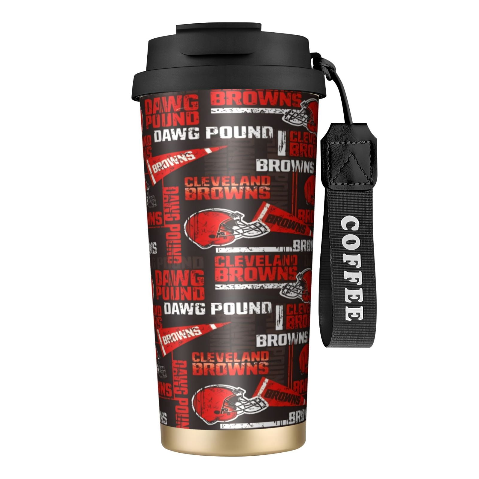 Browns Custom 316 Stainless Steel Double Drink Coffee Cup Leakproof ...