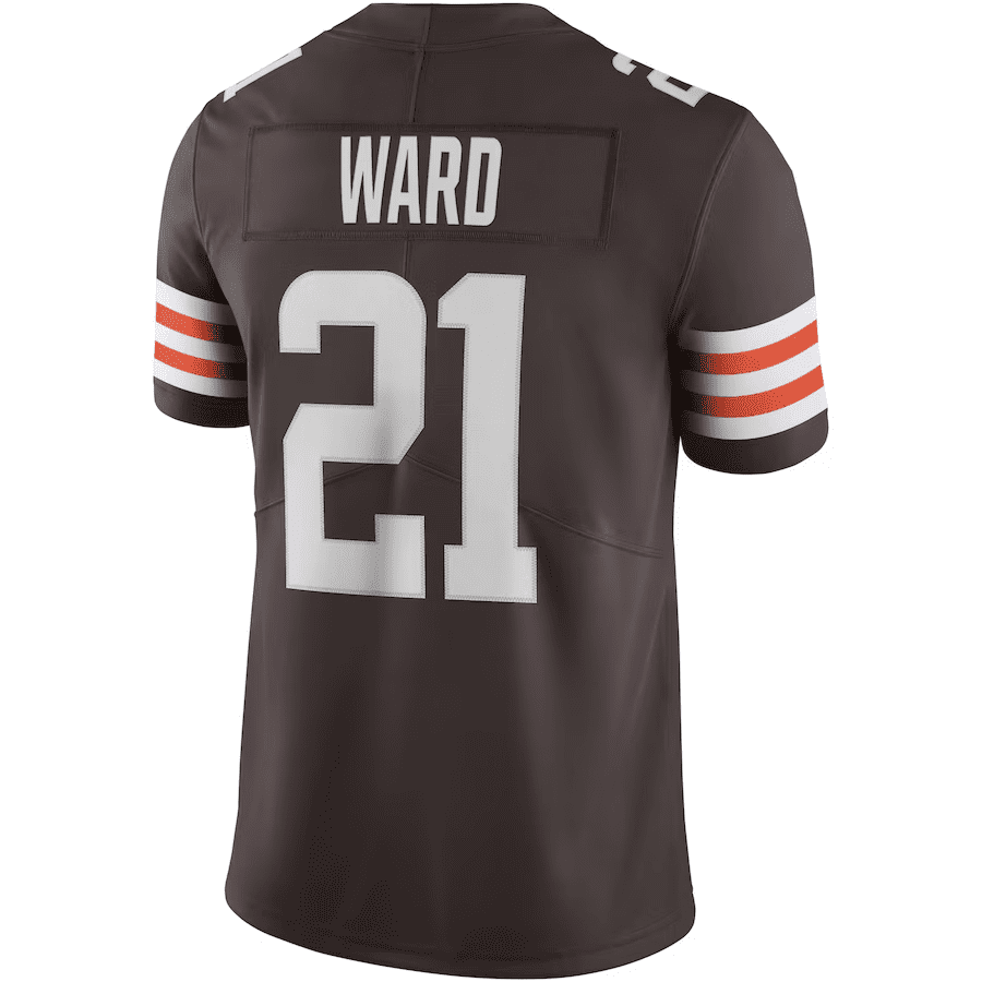 Browns Football Denzel Ward#21 Football Tee For Men & Youth Team Name ...