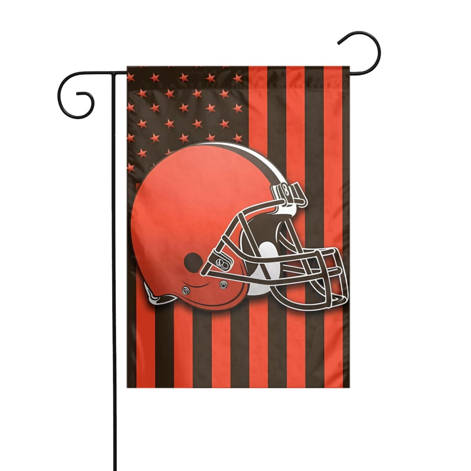 Browns Football Team Double Sided Decorative Flag Courtyard Garden Flag ...