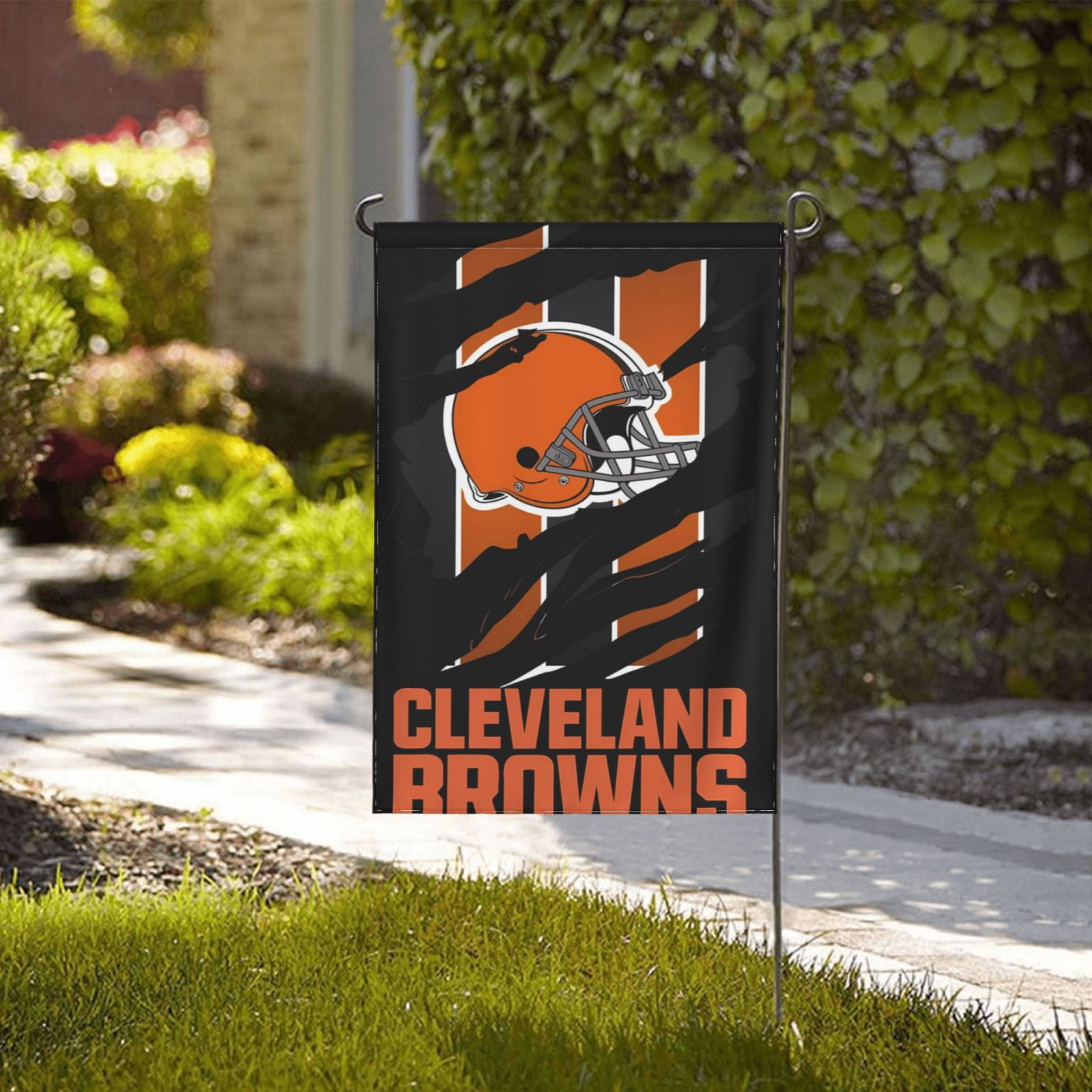 Browns Football Team Garden Flag 12.5"x18"/28"x40" Double Sided Yard ...