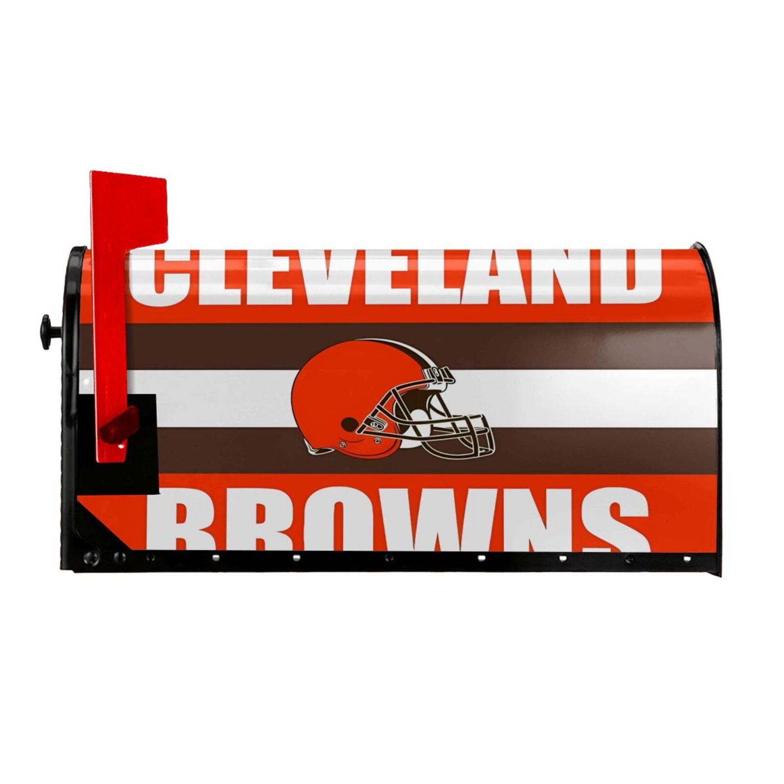 Browns Football Team Pattern Magnetic Mailbox Cover, Waterproof and Sun ...