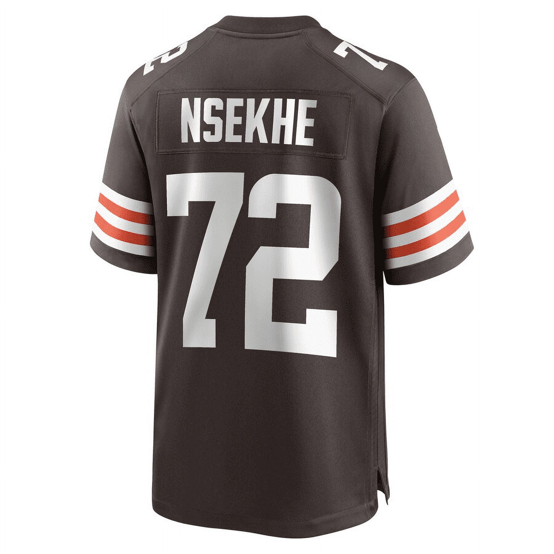 Browns Men's Ty Nsekhe#72 Player Game Jersey Team Fans Classic ...