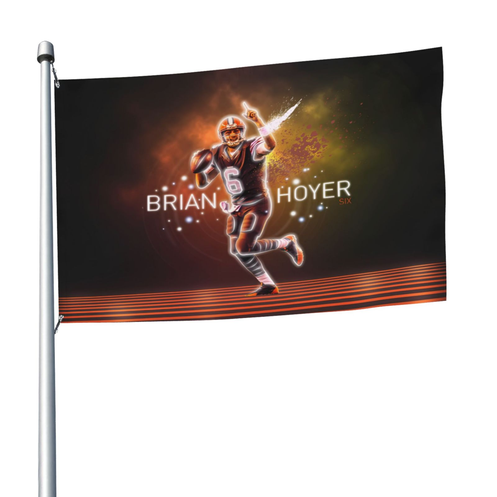 Browns Professional Football Team Flag 5x8ft Garden Flag Soccer Flag ...