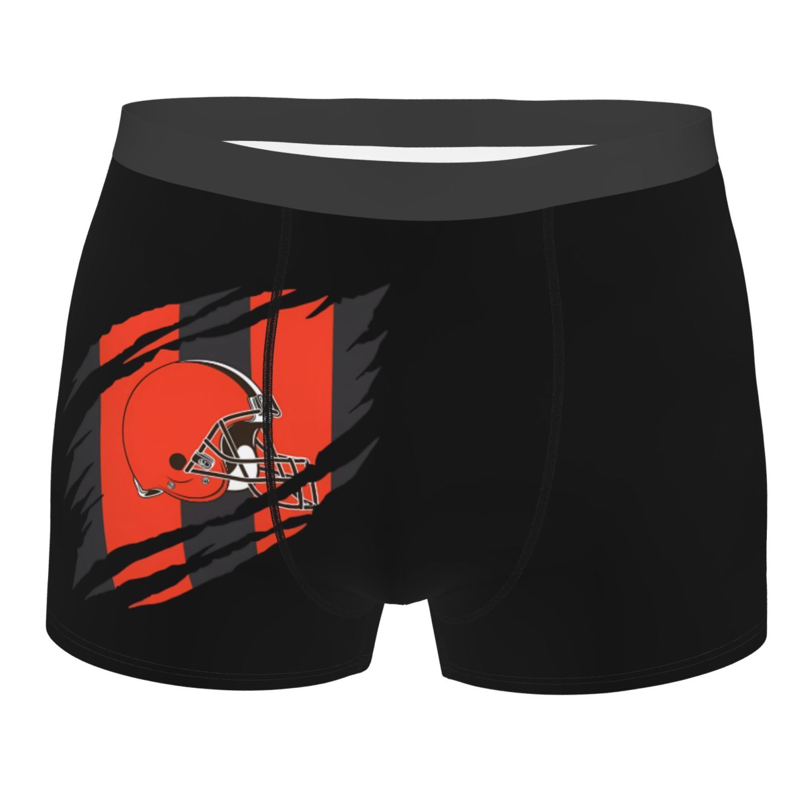 Browns Sports Theme Men Teen Boys Boxer Briefs (S-XXL) Fun Boxers ...