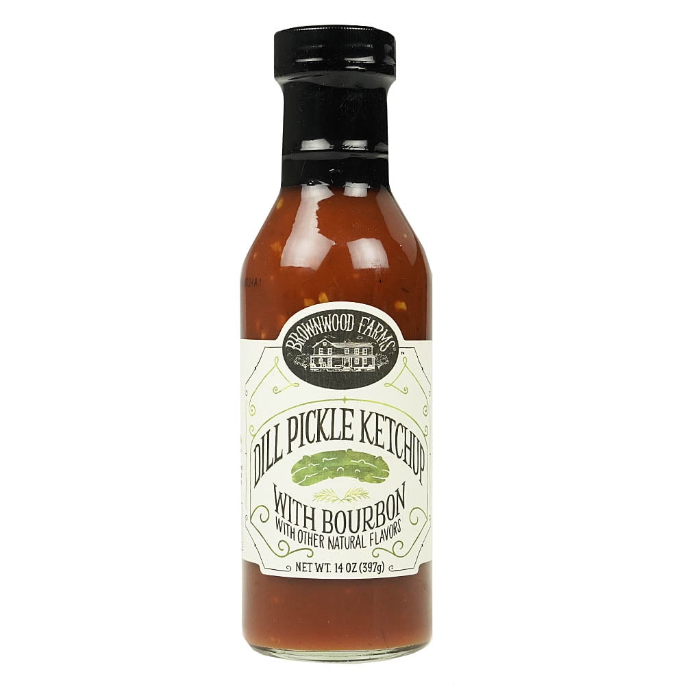 Brownwood Farms Dill Pickle Ketchup with Bourbon Sweet and Tart Farm ...