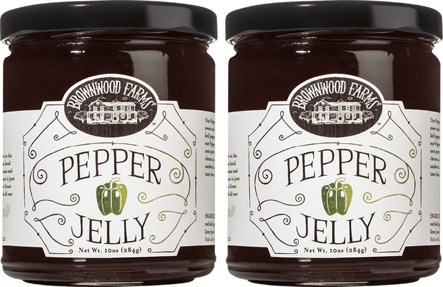 Brownwood Farms Pepper Jelly, 2-Pack 10 oz. Jars - Walmart.com