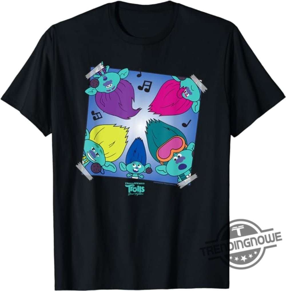 Brozone Shirt Dreamworks Trolls Band Together Brozone Album Cover Shirt ...