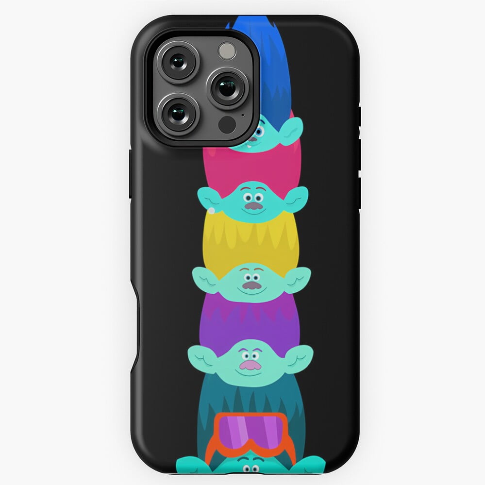 Brozone Trolls Band Together Movie Phone Case for iPhone 16 15 14 13 12 ...