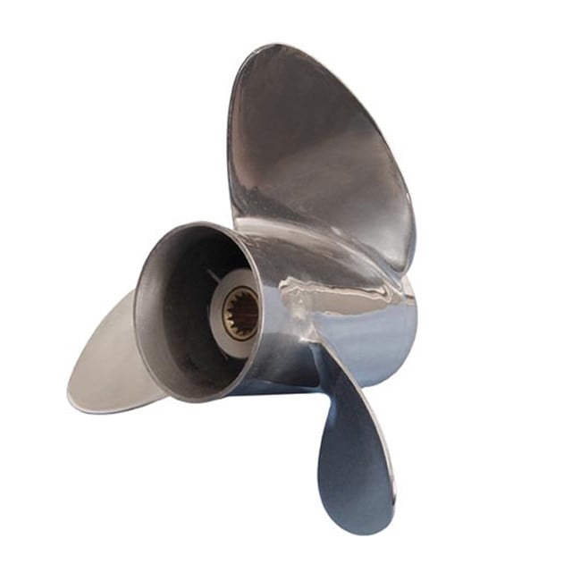 Brp 13.875 X 21 Steel Three Blade Left Hand Rotation Prop Viper Tbx Hub ...